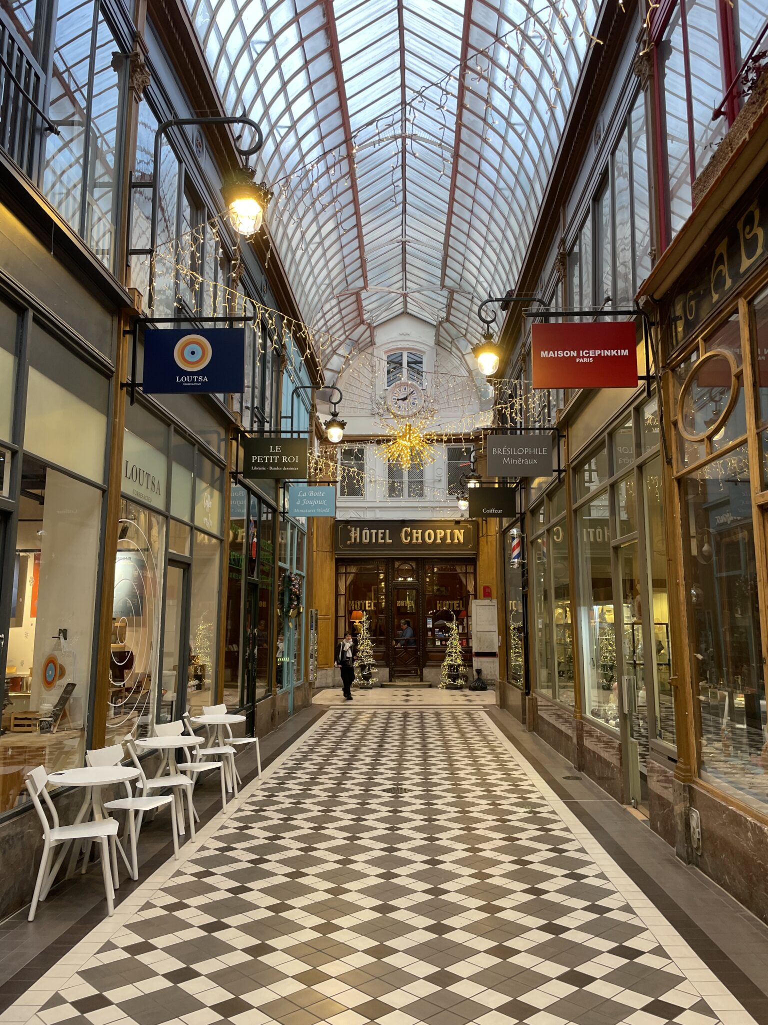 Paris's covered passages: Passage Jouffroy