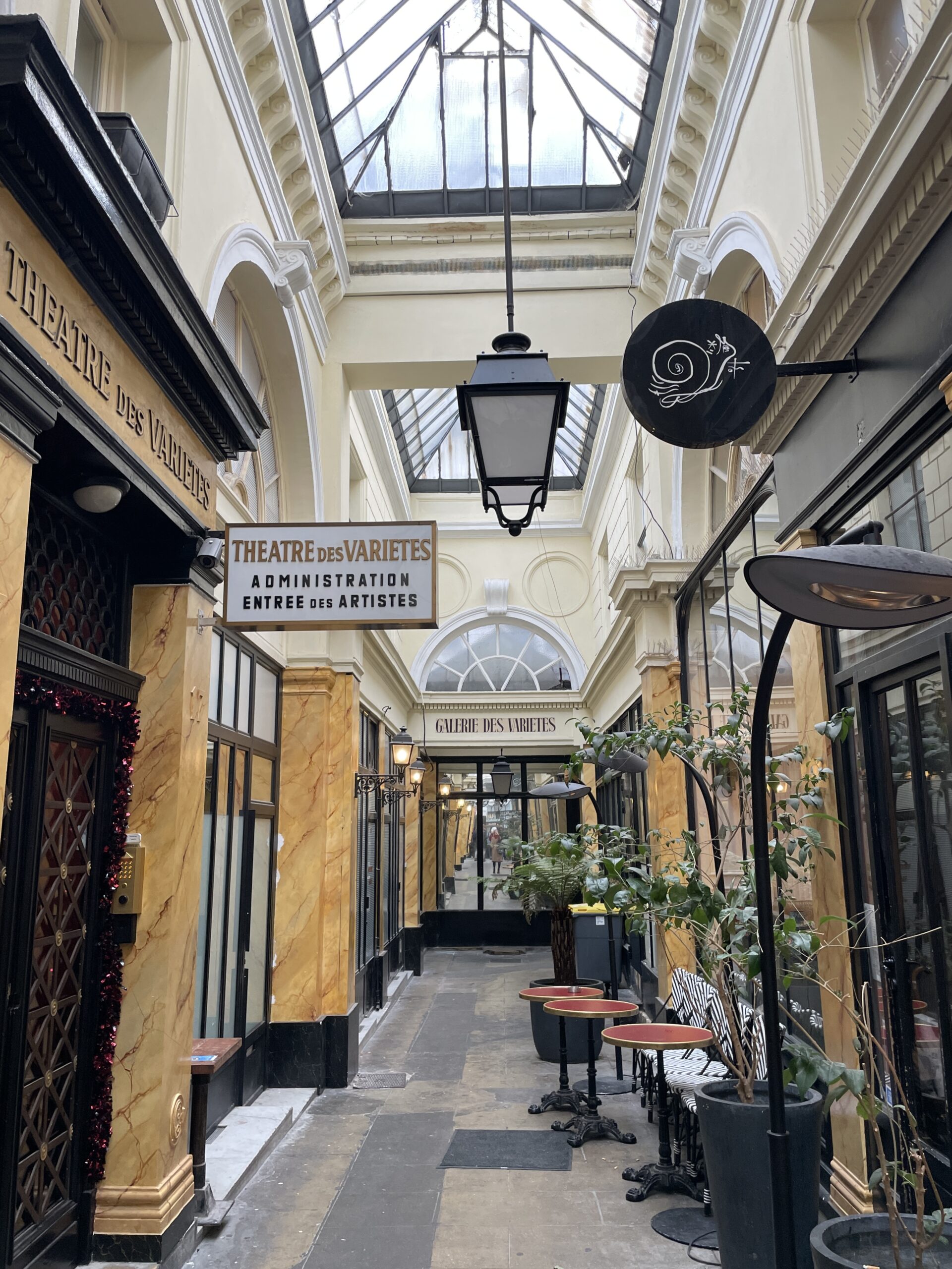 Paris's covered passages: Passage des Panoramas